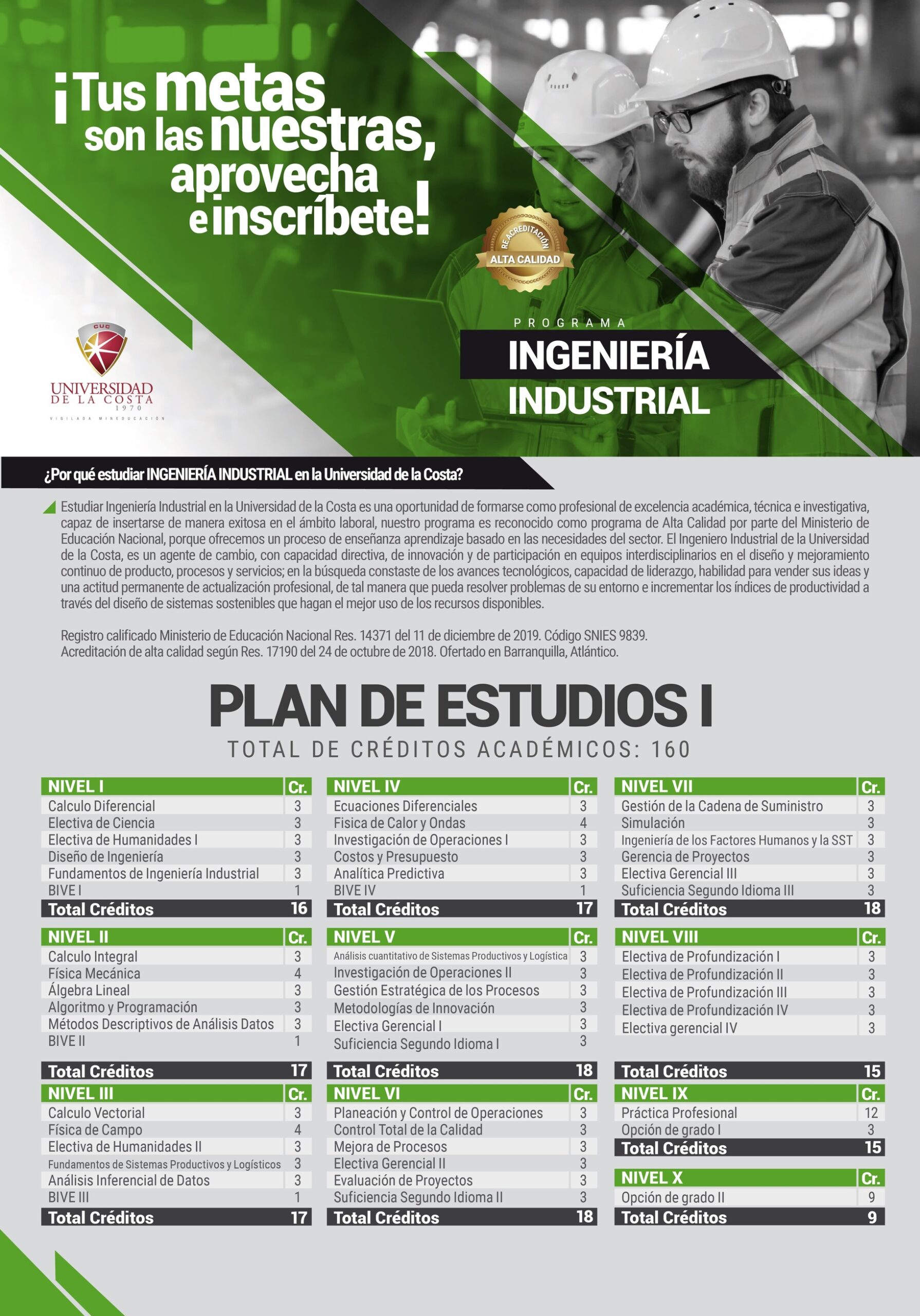 Carrera De Ingeniería Industrial Barranquilla